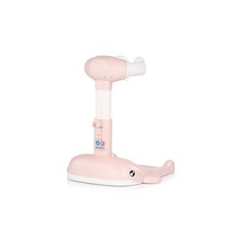 Chipolino Babybadest&auml;nder, Duschhilfe Wal faltbar h&ouml;henverstellbar Duschhalter rosa
