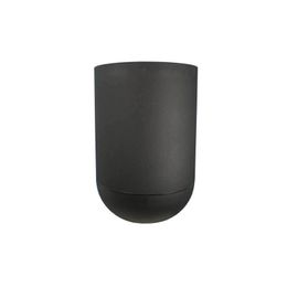 RIVIERA RIVIERA GRANIT TULIP runder Blumenkasten - Kunststoff - Durchmesser 50 cm - Schwarz