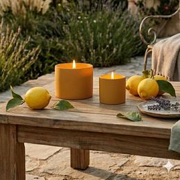 Duftkerze "Citronella", 2er Set