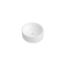 HEWI DUO Waschtisch 950.11.002TJ &Oslash; 42,6 cm, gl&auml;nzend, Aufsatz, einfarbig, ohne Hahnloch, ohne &Uuml;berlauf, wei&szlig;