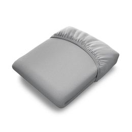 bett1.de BODYGUARD&reg; Kinder-Spannbettlaken 60x120 silber