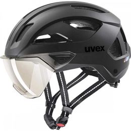 Uvex Stride Visor Helm black matt L (59-61 cm)