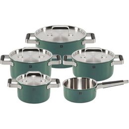 Zwilling Pure Kochgeschirrset 5-tlg. 18/10 gr&uuml;n