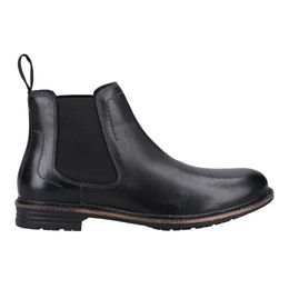 Hush Puppies - "Justin" Stiefeletten f&uuml;r Herren, Leder (Schwarz)