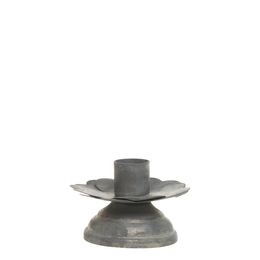 Chic Antique Kerzenst&auml;nder in Blattform f&uuml;r Stabkerzen 4x11x7 cm skandinavische Deko Online Shop
