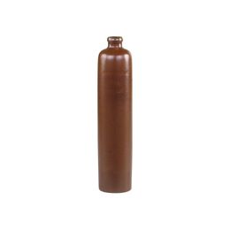 Chic Antique Altfranz&ouml;sische Flasche mokka H28/&Oslash;6 cm, antik mokka skandinavische Deko Online Shop
