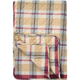 IB Laursen Quilt mit Buntem Karomuster 180 x 130 cm skandinavische Deko Online Shop