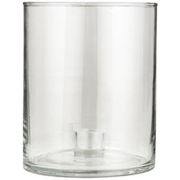 IB Laursen Kerzenhalter aus Glas f&uuml;r Stabkerze H&ouml;he 15, &Oslash; 12 cm skandinavische Deko Online Shop