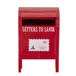 Bloomingville Santas Briefkasten Deko Metall L21xH33xB18 cm skandinavische Deko Online Shop
