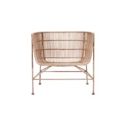 house doctor Lounge Stuhl Cuun 70 x 70 x 66,5 cm, Sitzh&ouml;he: 36 cm, natur skandinavische Deko Online Shop