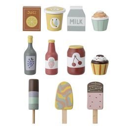 Bloomingville Spielset Lebensmittel Yuliya 11-teilig skandinavische Deko Online Shop