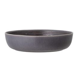 Bloomingville Serviersch&uuml;ssel Raben &Oslash;25 x H6cm, grau skandinavische Deko Online Shop