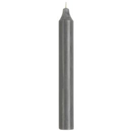 IB Laursen Rustikale Stabkerze 18 cm, &Oslash; 2,2 cm 18 cm, &Oslash; 2,2 cm, grau skandinavische Deko Online Shop