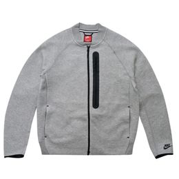 Nike - Trainingsjacke Mit Rei&szlig;verschluss In Schlichtem Grau