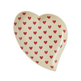 Rice Melamin Platte Darling Hearts 20 x 15 x 2 cm skandinavische Deko Online Shop