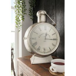 Faktorei Standuhr Laterne Vintage 42x45x21 cm skandinavische Deko Online Shop
