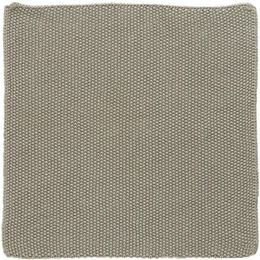 IB Laursen Sp&uuml;llappen Mynte gestrickt 25 x 25 cm, Sand skandinavische Deko Online Shop