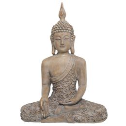 Chic Antique Buddha Figur aus Polyresin H41/L30/B16 cm skandinavische Deko Online Shop