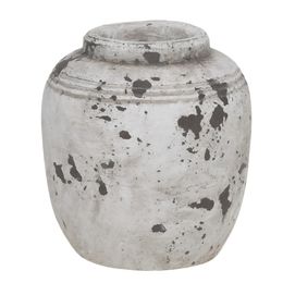 Chic Antique Frejus Topf aus Terrakotta gro&szlig; H16/D15 cm skandinavische Deko Online Shop