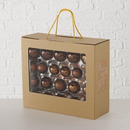 Boltze Weihnachtskugeln Set 42-tlg braun skandinavische Deko Online Shop
