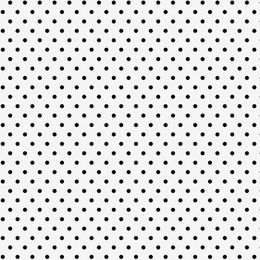 IB Laursen Papierservietten schwarze P&uuml;ncktchen 40 x 40 cm, weiss skandinavische Deko Online Shop