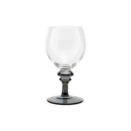 house doctor Wei&szlig;weinglas Meyer H15.5 x &Oslash;7cm, 300ml, grau skandinavische Deko Online Shop