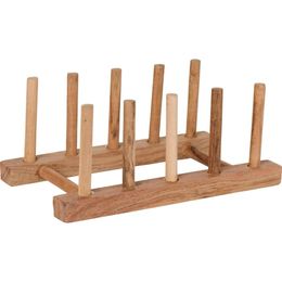 IB Laursen Schneidebrett Halter Akazienholz 30 x 18 x 13 cm skandinavische Deko Online Shop