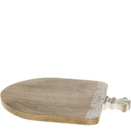 Chic Antique Tours Tapasbrett aus Mangoholz 38 x 25 x 2 cm skandinavische Deko Online Shop