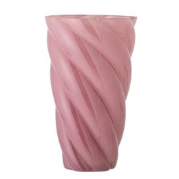 Bloomingville Callo Vase Rose aus Glas &Oslash; 17 x H29 cm skandinavische Deko Online Shop