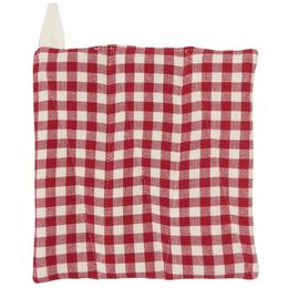 IB Laursen Topflappen Asta Rot 21.5 x 20 cm skandinavische Deko Online Shop
