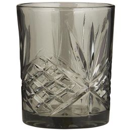 IB Laursen Trinkglas London H: 9,8, &Oslash; 8,2 cm, smoke skandinavische Deko Online Shop