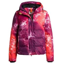Parajumpers Berry Snow Print Lila Daunenjacke