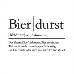 Pro Art Glasbild BIERDURST