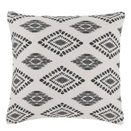 Chic Antique Aix Kissenbezug mit ethnischem Muster L50/B50 cm, Wei&szlig;/Schwarz skandinavische Deko Online Shop