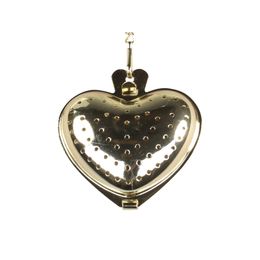 Chic Antique Herz Teesieb mit Haken H5/L4,5/B1,5 cm, messing skandinavische Deko Online Shop