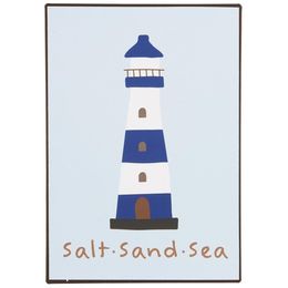 IB Laursen Metallschild Salt Sand Sea 14 x 20 cm, SALT SAND SEA skandinavische Deko Online Shop