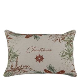Chic Antique Aix Kissebezug mit Tanne Christmas 60 x 40 cm skandinavische Deko Online Shop
