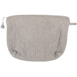 IB Laursen Kulturbeutel wattiert 28 x 8 x 18 cm, ash grey skandinavische Deko Online Shop