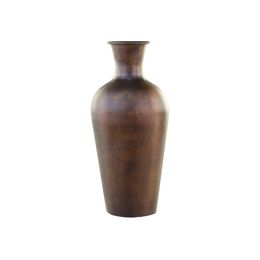 Chic Antique Alte hohe Vase aus Aluminium &Oslash;19,5 x H45 cm, antik messing skandinavische Deko Online Shop