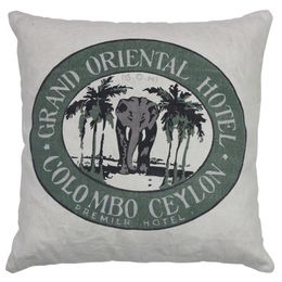 byRoom Kissen Oriental Hotel 50 x 50cm, grau skandinavische Deko Online Shop