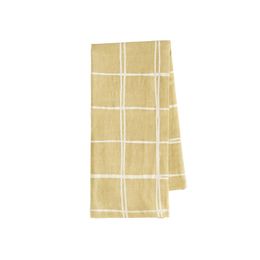 &Eacute;ternel Geschirrtuch mit Karos L70 x B50 cm, honig skandinavische Deko Online Shop