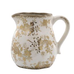 Chic Antique Melun Kanne Anniversary H16/&Oslash; 13 cm antique messing skandinavische Deko Online Shop