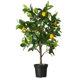 IB Laursen K&uuml;nstlicher Zitronenbaum im Topf &ndash; Skandinavischer Charme f&uuml;r Dein Zuhause K&uuml;nstlicher Zitronenbaum H: 80 &Oslash;: 34 cm
