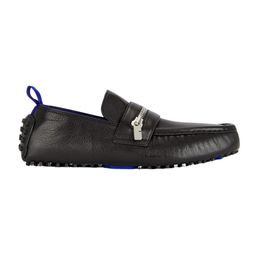 Burberry - Schwarze Motor-halbschuhe