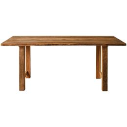 IB Laursen Esstisch aus Recyclingholz UNIKA 183 x 91 x 76 cm skandinavische Deko Online Shop