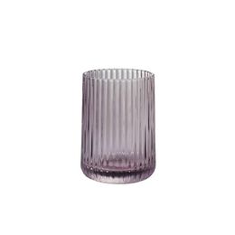 Chic Antique Glas Becher mit Rillen H10/D7 cm, traube skandinavische Deko Online Shop