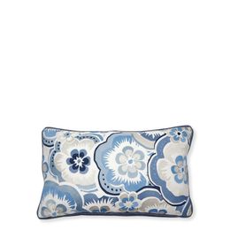 GreenGate Kissenbezug Selma dusty blue 50 x 30 cm skandinavische Deko Online Shop