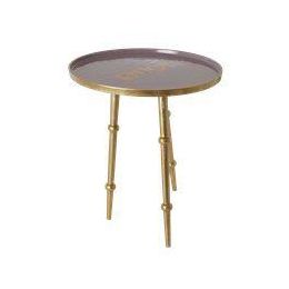 Rice Beistelltisch Enjoy aus Metall &Oslash;45 x H51cm, lavendel skandinavische Deko Online Shop