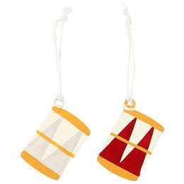 IB Laursen Trommel Aufh&auml;nger 2er-Set aus Metall 2.8 x 0.1 x 4.5 cm skandinavische Deko Online Shop