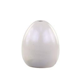 Chic Antique Vase Osterei H11 x &Oslash;9 cm, hell latte skandinavische Deko Online Shop